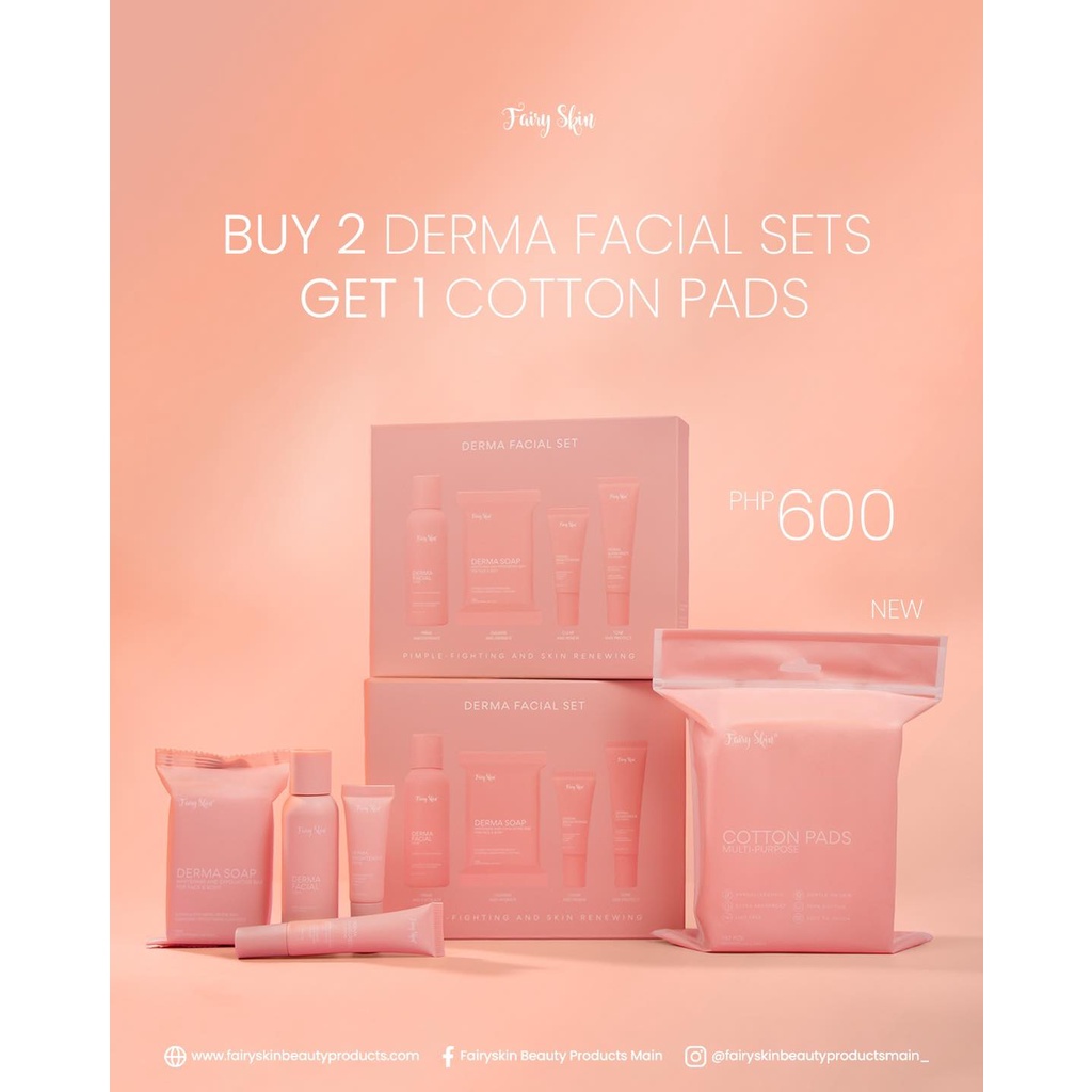 Fairy Skin derma facial set ( new packaging ) | Shopee Philippines