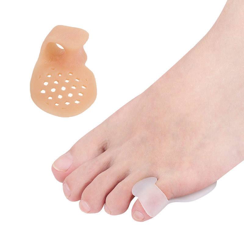 1Pair Pinky Toe Cushion Splint Little Toe Separators Straightener with ...