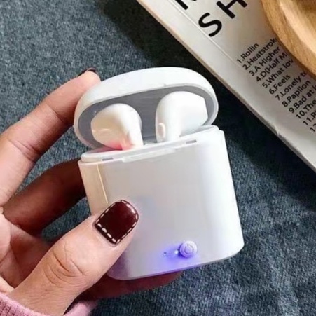 i7s tws Bluetooth Earphone BT Headset Dual BT Wireless Earphone Bluetooth Headphones | Shopee ...