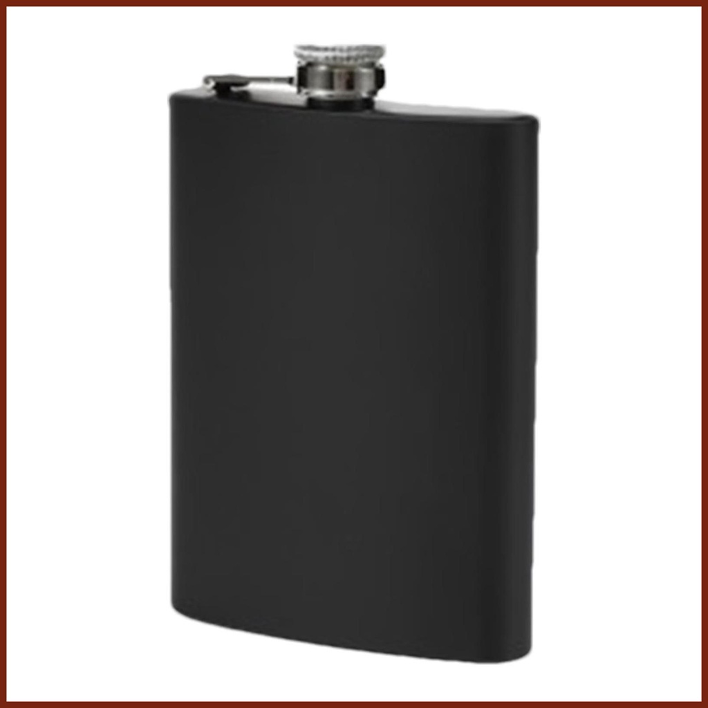 Hip Flask for Matte Black Stainless Steel Whiskey Flask for Men ...