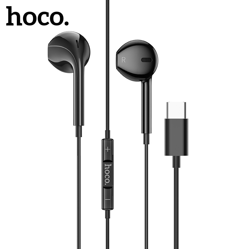 HOCO Original M101 Earphones Headset In-ear Type C with Mic Wired for ...