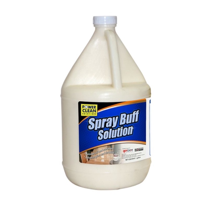 Powerclean Spray Buff Solution 1 gallon | Shopee Philippines