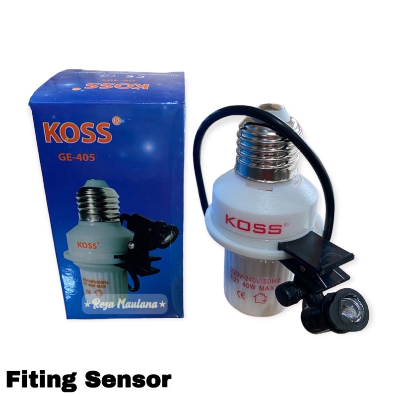 CAHAYA E27 Light Sensor Connecting Fittings | Shopee Philippines