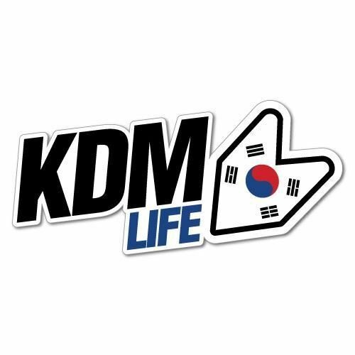 KDM LIFE Car Sticker for Korean Kia Hyundai | Shopee Philippines