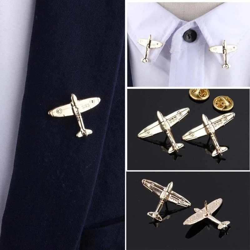 Aircraft Alloy Airplane Pins Children's Lovely Aircraft Brooch Lapel ...