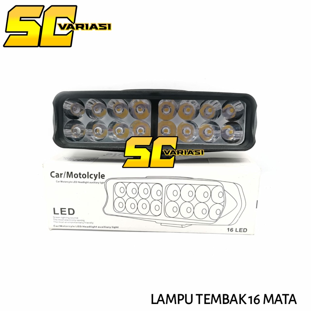 MATA 16-eyes LED ANTI Fog Shooting Lights 12volt DC 40W WORK LIGHT BEST ...