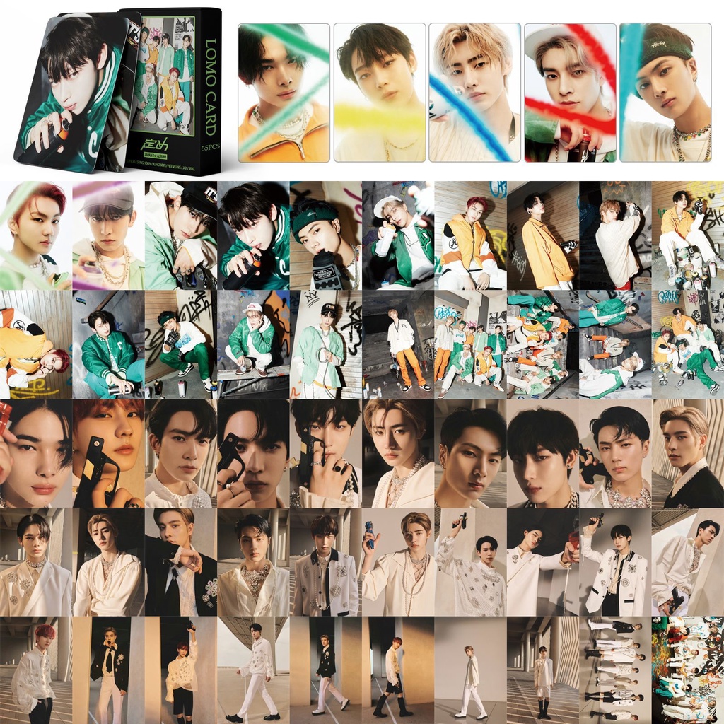 55pcs/box EN Photocards Make the Change LOMO Card Postcard Collection ...