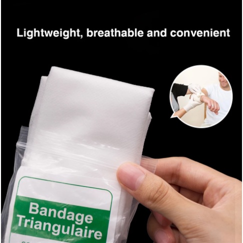 QYZV 1pcs Medical Burn Dressing Triangular Bandage Wrap Emergency Wound ...