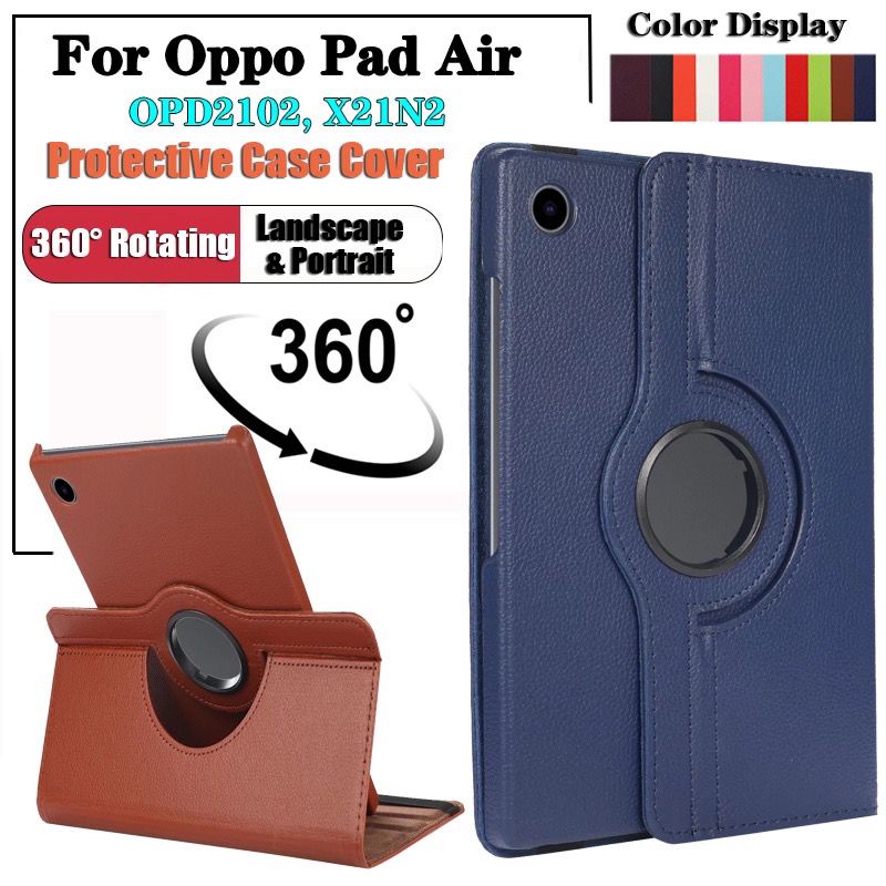 For OPPO Pad Air 10.36 /OPPO Pad Neo 2024 360 Rotating Tablet Flip ...