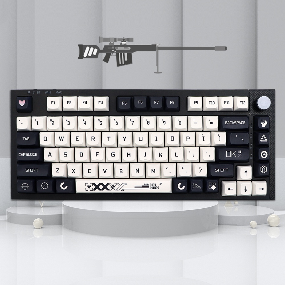 128 Keys Desert Eagle Keycaps English XDA Profile PBT Dye Sublimation ...