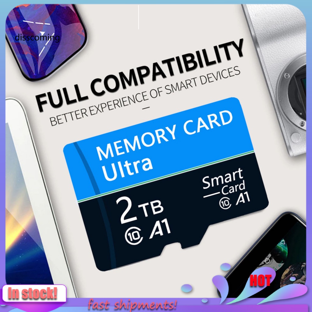 DIS_ Mini TF Storage Card for Camera 1TB 2TB TF Memory Card Large ...