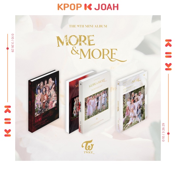 TWICE - Mini 9th Album [MORE & MORE] | Shopee Philippines
