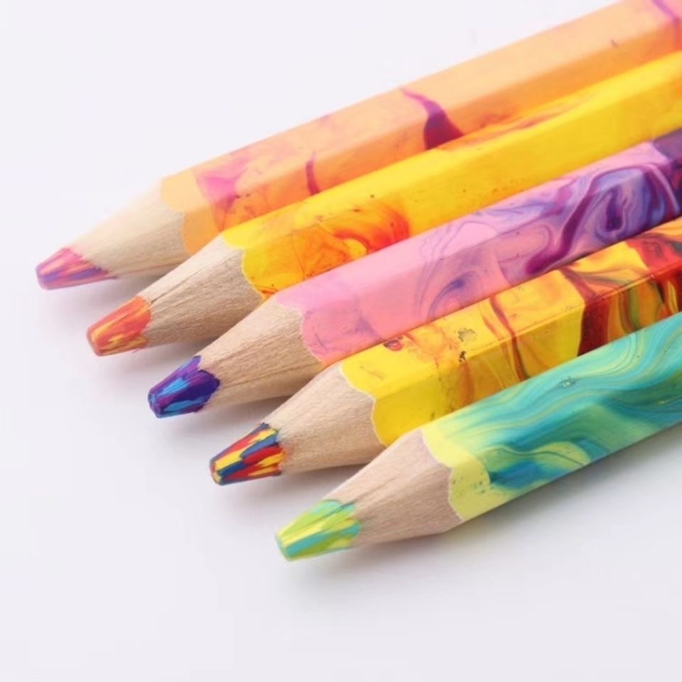 rainbow magic pen multi-rough magic color stroke rainbow color stroke 3 ...