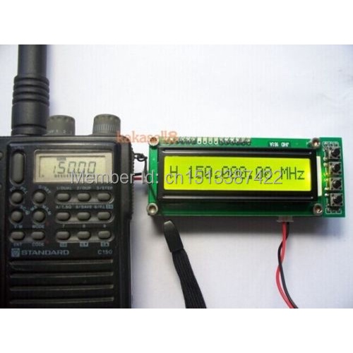 0.1-1100 Mhz 0.1-1.1 Ghz Frequency Counter Tester Measurement For Ham ...