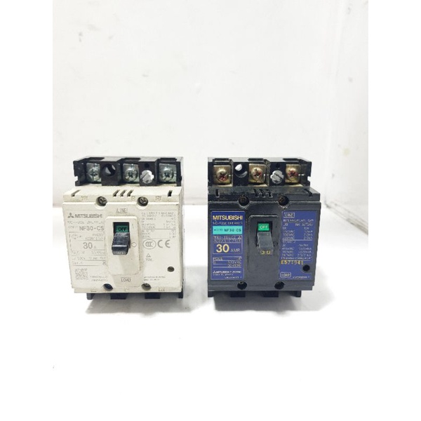 Circuit Breaker 3Phase 30A NF30-CS MCCB MITSUBISHI(Original Made in Japan) | Shopee Philippines