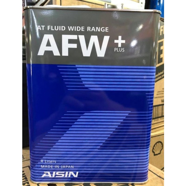 AISIN Fully Synthetic AUTOMATIC TRANSMISSION FLUID Wide Range AFW+ 4L ...