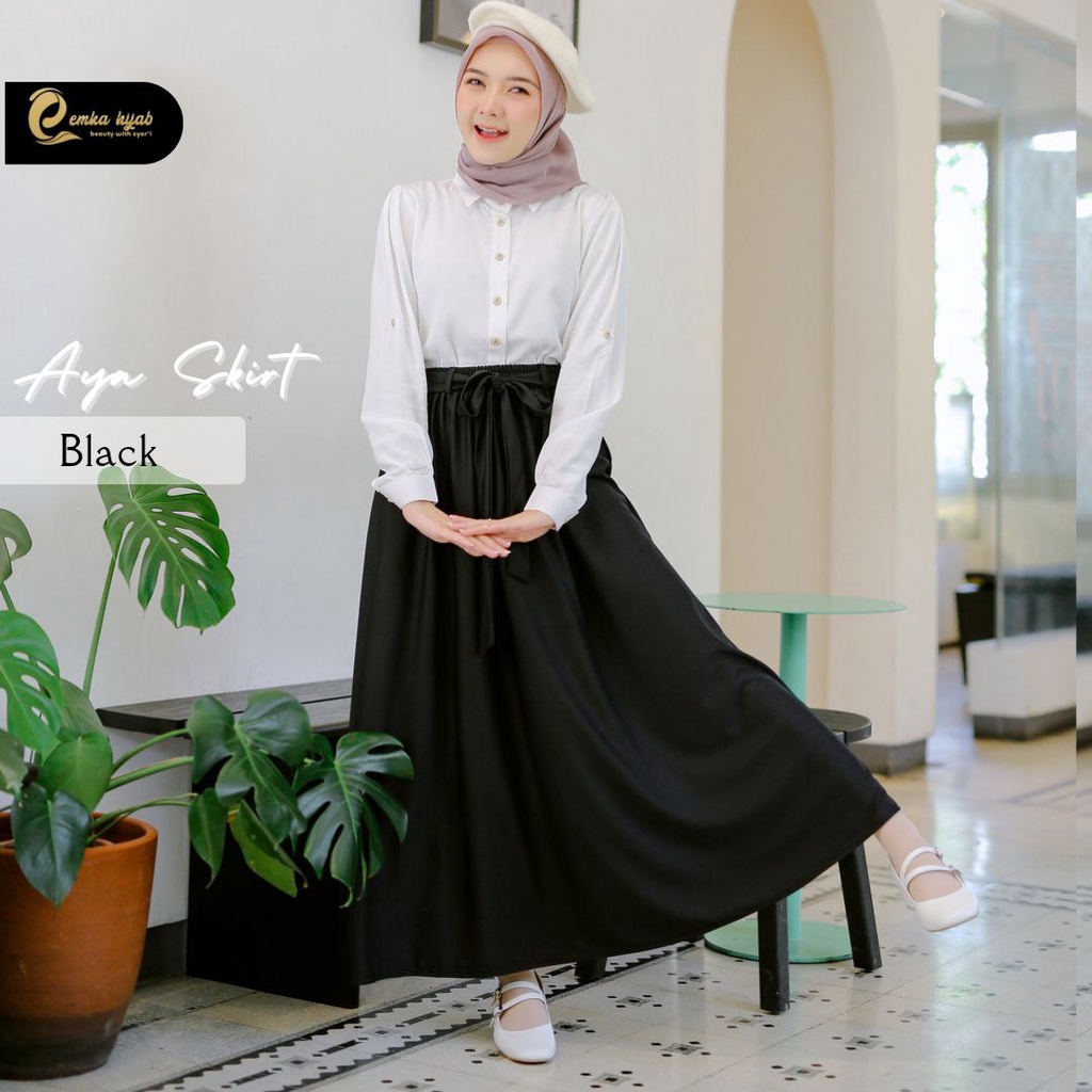 Aya Skirt By Dannis Hijab (Std) | Shopee Philippines