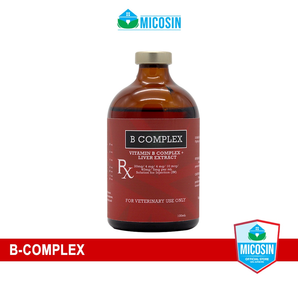 B Complex - Vitamin B Complex + Liver Extract | Shopee Philippines