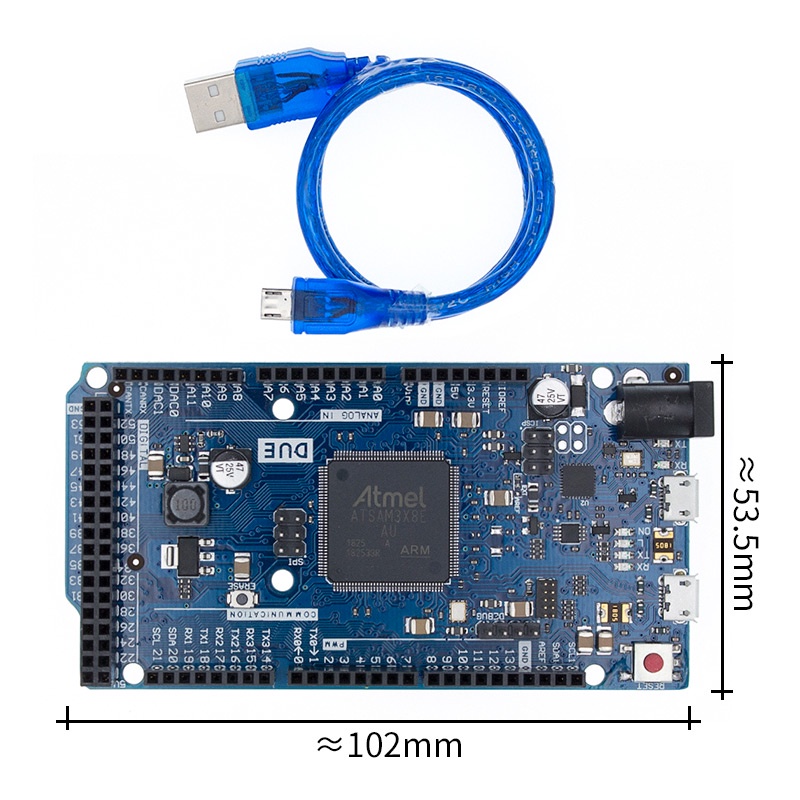 Due R3 Due R3 Board Atsam3x8e Arm Main Control Board With Usb Cable For