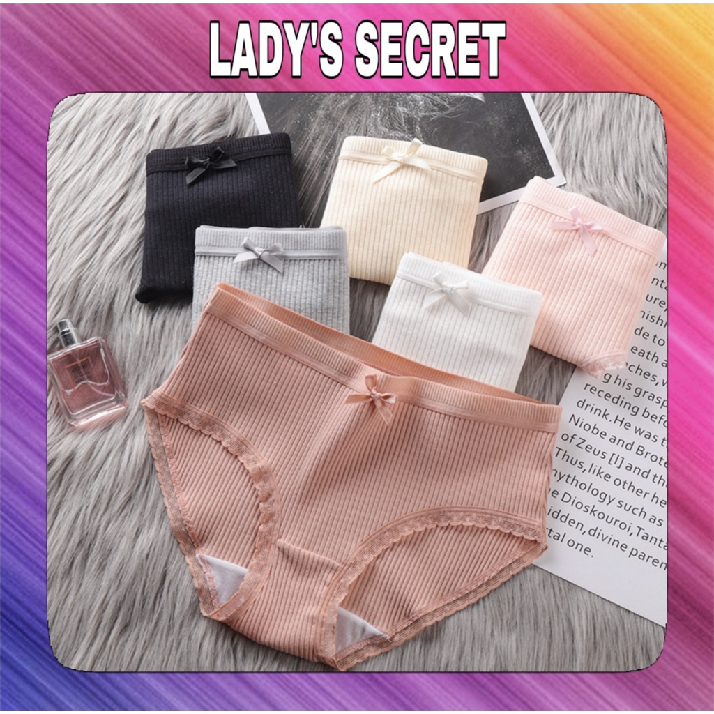 Women Spender Celana Panties Underwear Seluar Dalam Wanita Bow Briefs ...