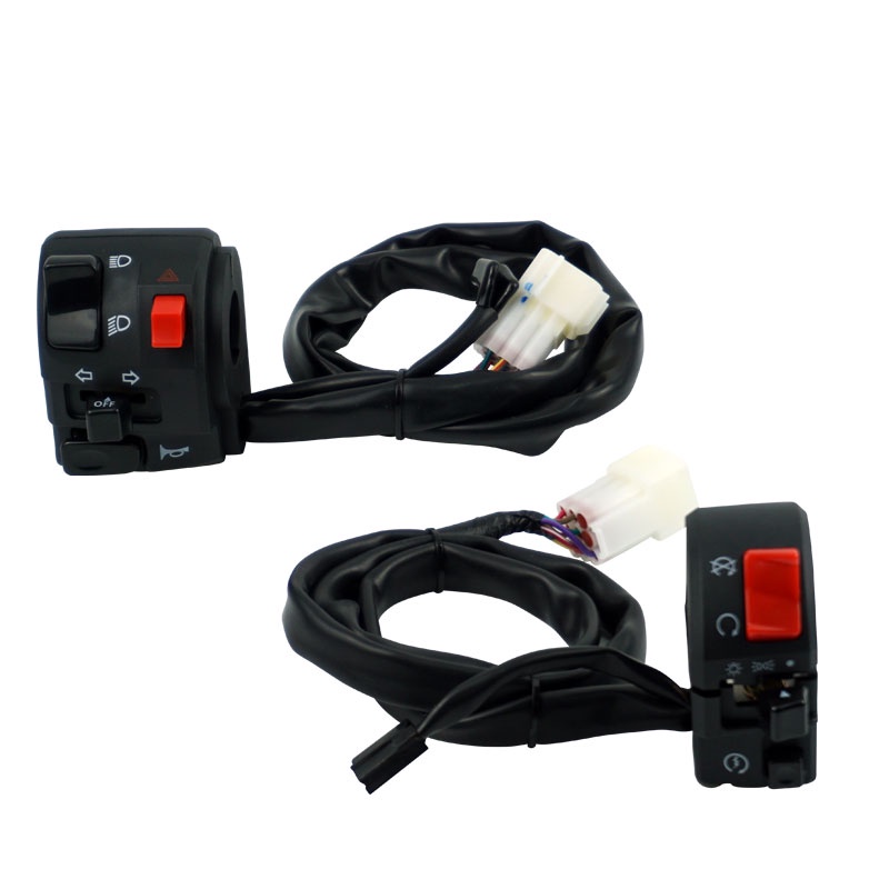 7/8 " 22mm Push Button Switches Horn Motorcycle Turn Signal Electric ...