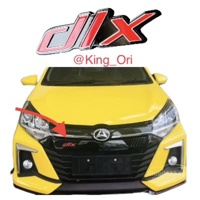 Original dlx Embossed Emblem Logo | Shopee Philippines