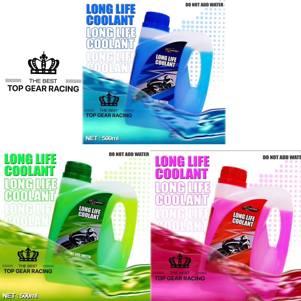 EXTREME ONE Coolant long life coolant Super Whiz Coolant Racing Motor ...