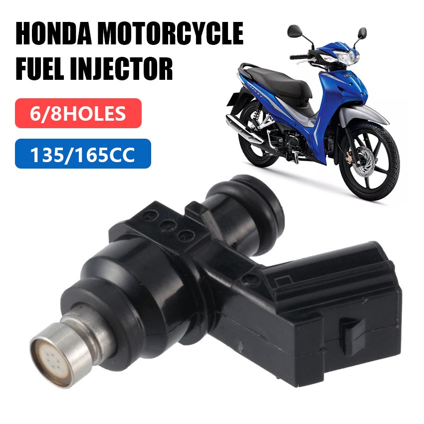 Hight performance HONDA Motor Fuel Injector 6/8 holes for RS150 Beat fi ...