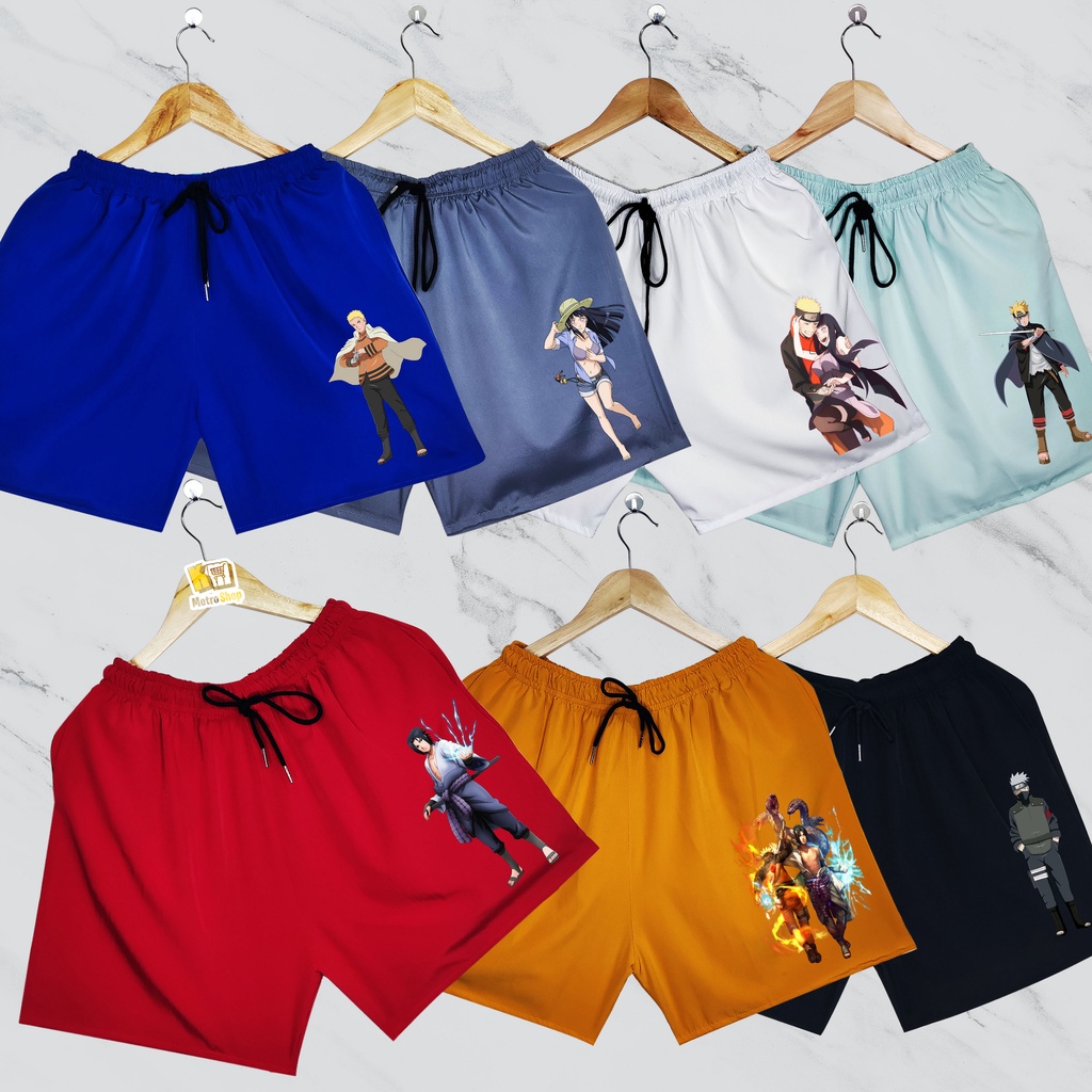 Naruto v1 Anime Shorts for Men & Women Sporty Fashion Taslan Short ...