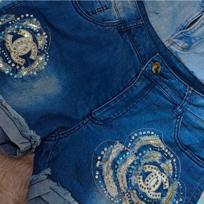 Rheese Preloved Denim Shorts | Shopee Philippines