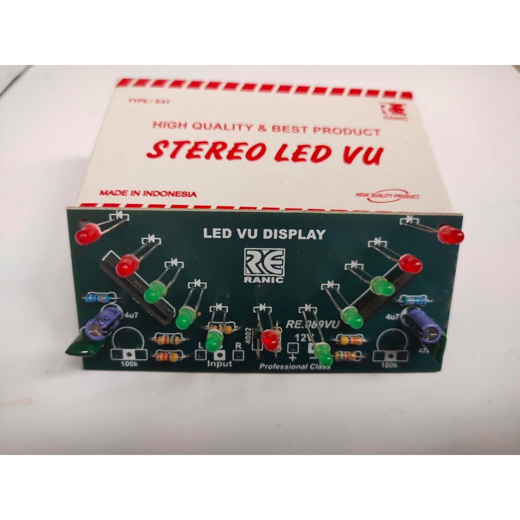 VU LED Stereo Display Kit | Shopee Philippines