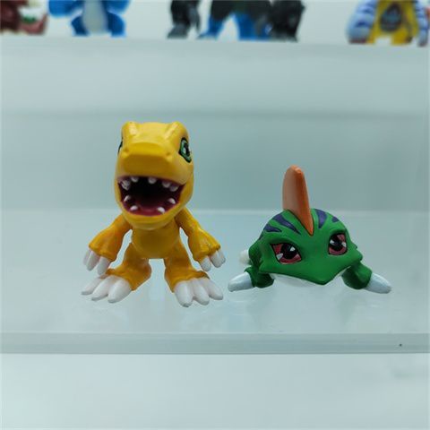 BANDAI Digimon Figure Agumon Greymon V-mon Betamon Koromon Omegamon ...