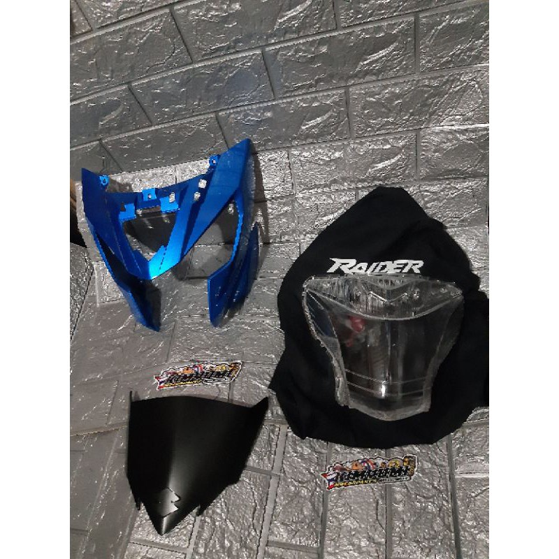 Sgp Parts Raider Fi Cowling At Visor Pati Lens(Stanley) | Shopee ...