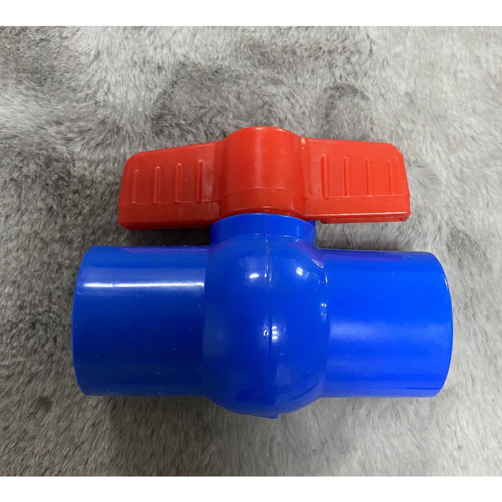 pvc ball valve 1/2” 3/4" 1" threaded/plain | Shopee Philippines