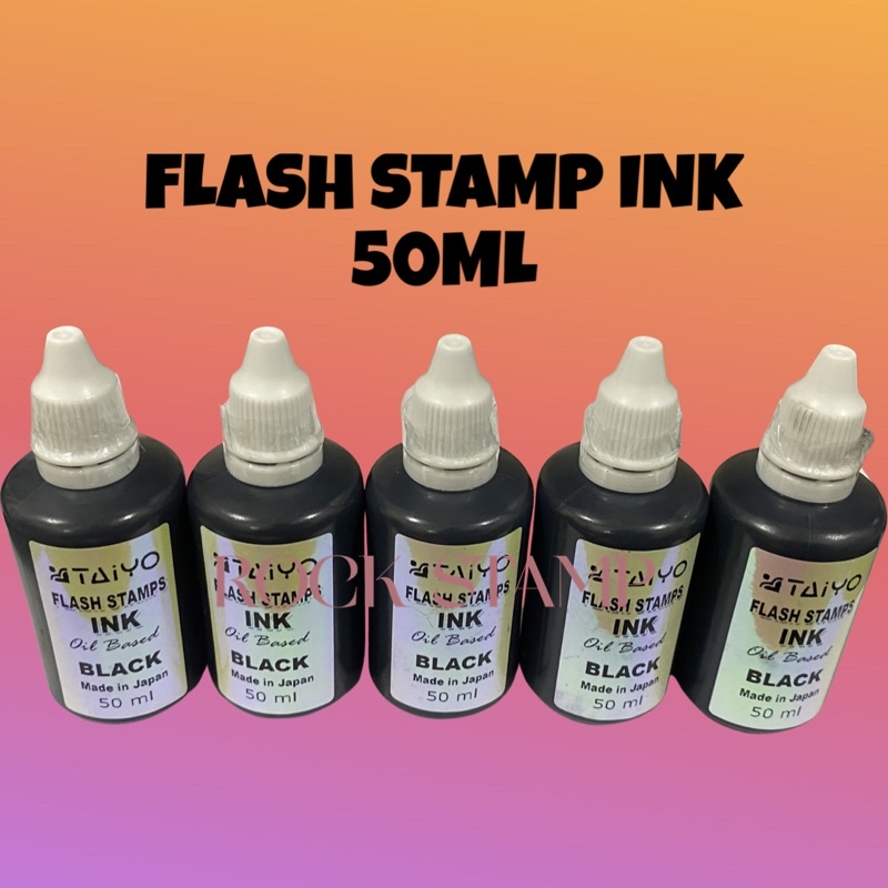 50ML FLASH STAMP INK | Shopee Philippines