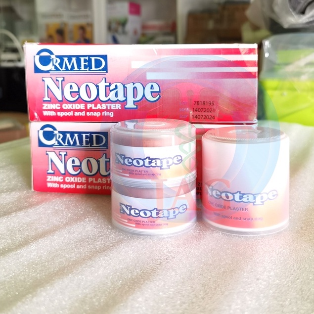 ORMED | Neotape - Zinc Oxide Plaster (Brown) | Shopee Philippines