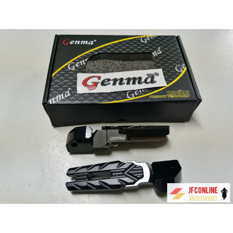 Genma Footpeg / Footrest Full Alloy anti-fade color for Yamaha Aerox V2 ...