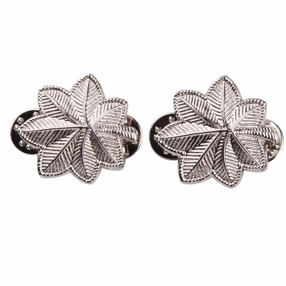 PAIR OF WW2 US ARMY LIEUTENANT COLONEL EPAULETTE DEVICE PIN BADGE ...