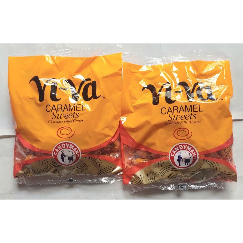 2 Pack ViVa Caramel Sweet Candy 50s | Shopee Philippines