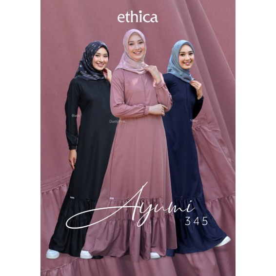 Gamis Ethica Ayumi 345 | Shopee Philippines
