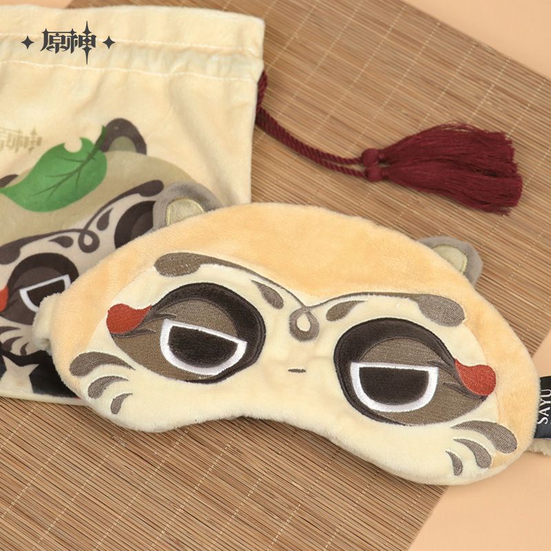 Official miHoYo Genshin Impact Muji-muji Daruma Sleep Mask / Sayu Eye ...