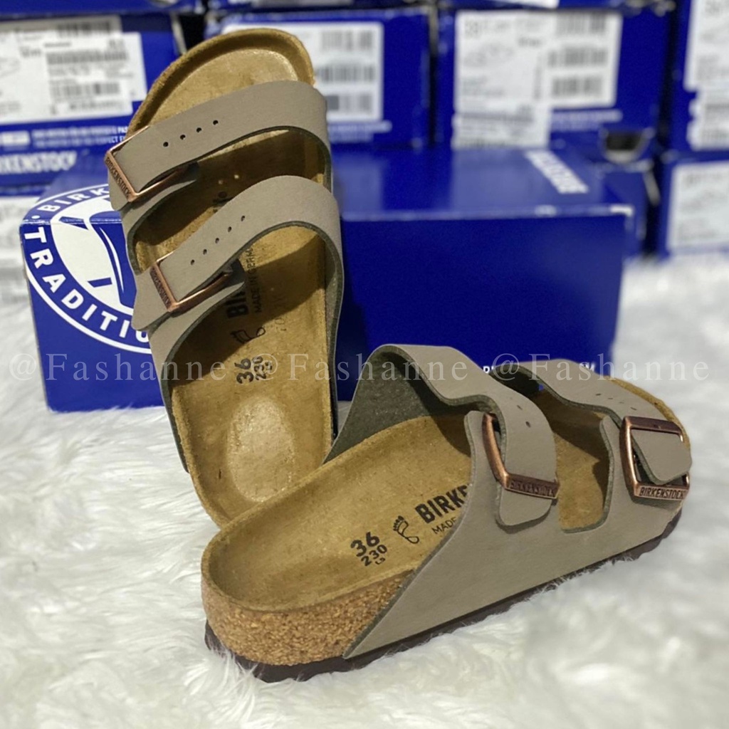 [DS] Birkenstock Arizona BS Stone | Shopee Philippines