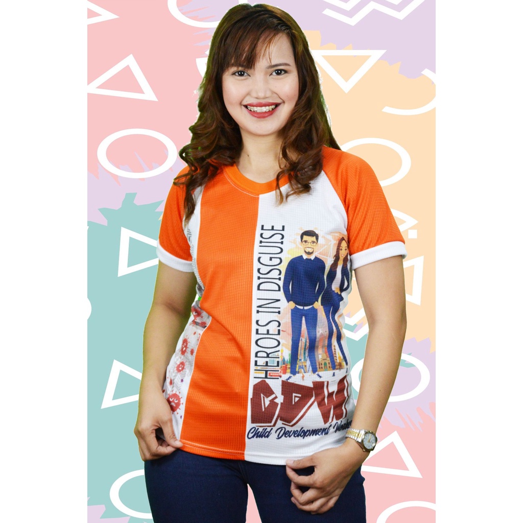 Child Development Worker (CDW1) SINGLE SIDED Jersey Shirts (Ribstop ...