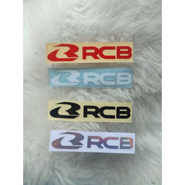 RCB Waterproof Vinyl Sticker | Shopee Philippines