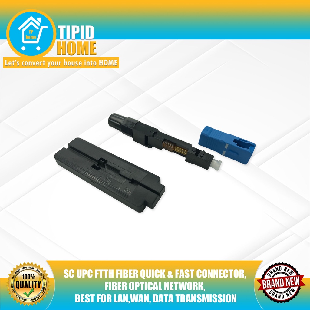 SC UPC FTTH FIBER QUICK & FAST CONNECTOR, FIBER OPTICAL NETWORK, BEST ...
