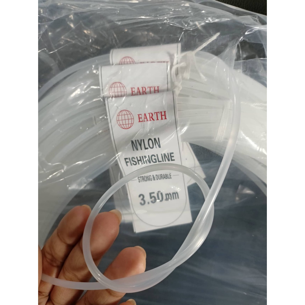 Nylon fishing line 3.50mm 1pack in 1kilo also use for Grass Cutter ...