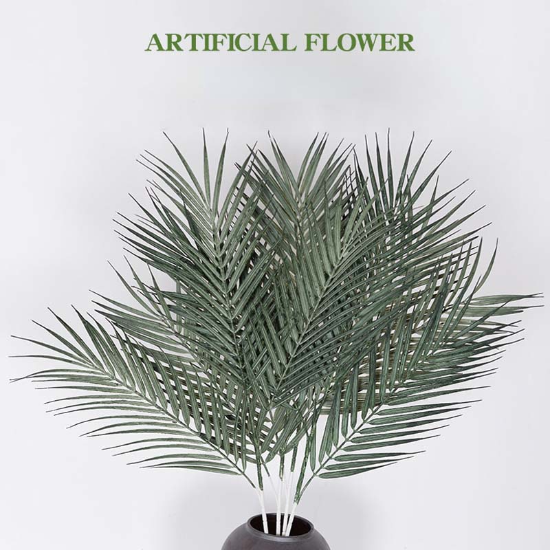 7 Colors Simulated Trident Leaf Photography Photo Props Artificial ...