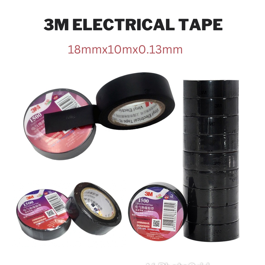OAPC 3M 1500 PVC Electrical Tape PVC Electrical Insulation Tape (4549 ...