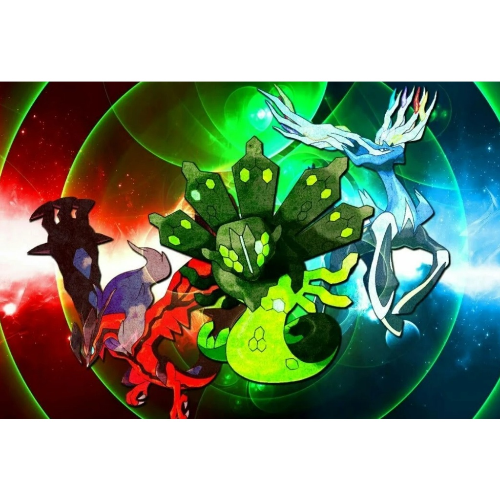 Pokémon Event Distribution - Xerneas, Yveltal, Zygarde | Shopee Philippines