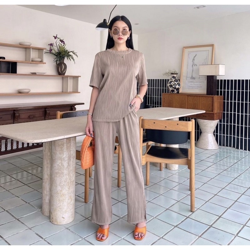 Only.Fashion Korean Terno Pants # 3220 6606 | Shopee Philippines